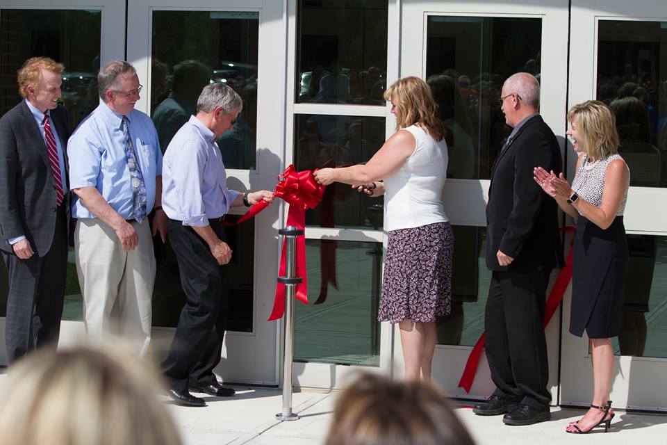 Ribbon Cutting Ceremony for Corinth Elementary - Nickerson O'Day