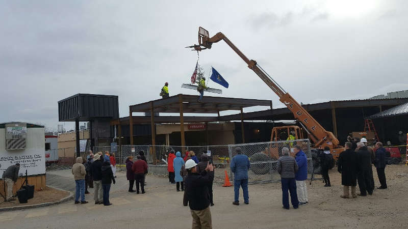 DECH "topping off" Ceremony - Nickerson O'Day