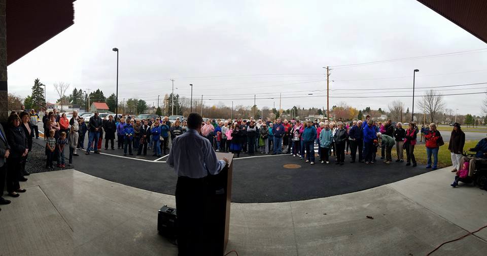 Karl had the honor of speaking before roughly 300 folks - Nickerson O'Day